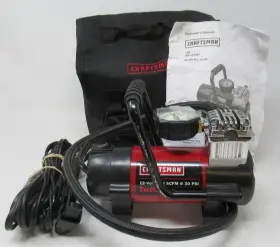 CRAFTSMAN 75122 Volt Air Inflator Porta Car Tire Scfm