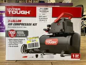 HYPER TOUGH D52129475 Gallon Air Compressor 0681131233842
