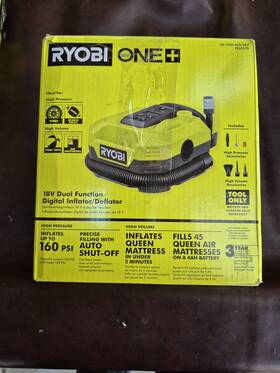 TTI PCL031B Ryobi Dual Function Digital Inflator Deflator